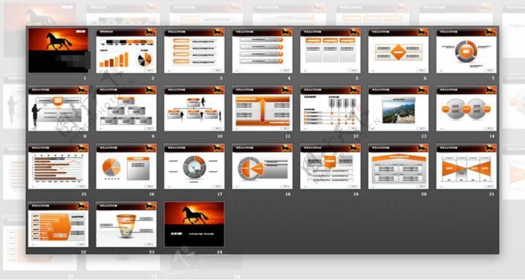 动物背景PPT模板图片素材-编号03299374-图行天下