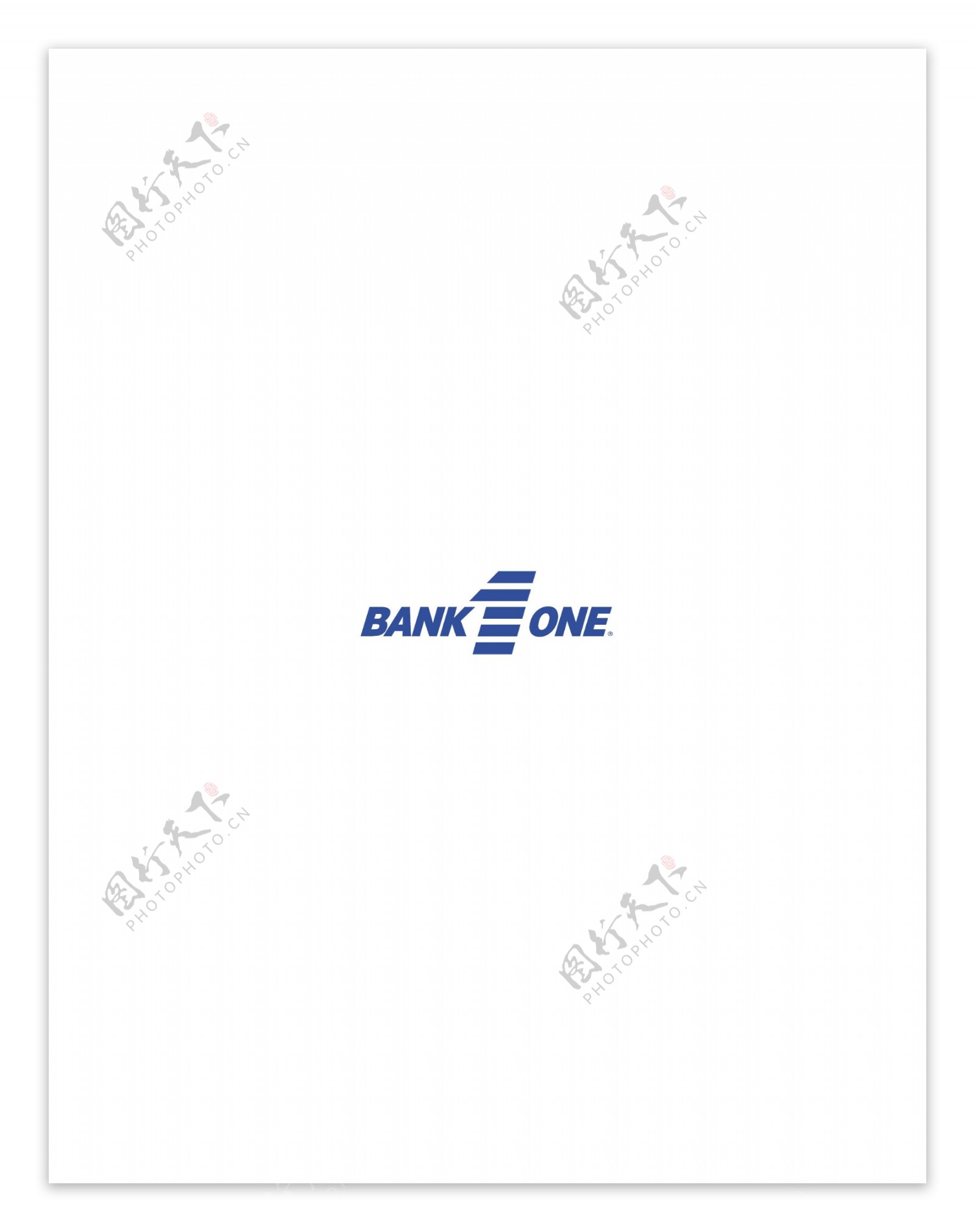BankOne1logo设计欣赏BankOne1信用卡标志下载标志设计欣赏图片素材-编号03514234-图行天下