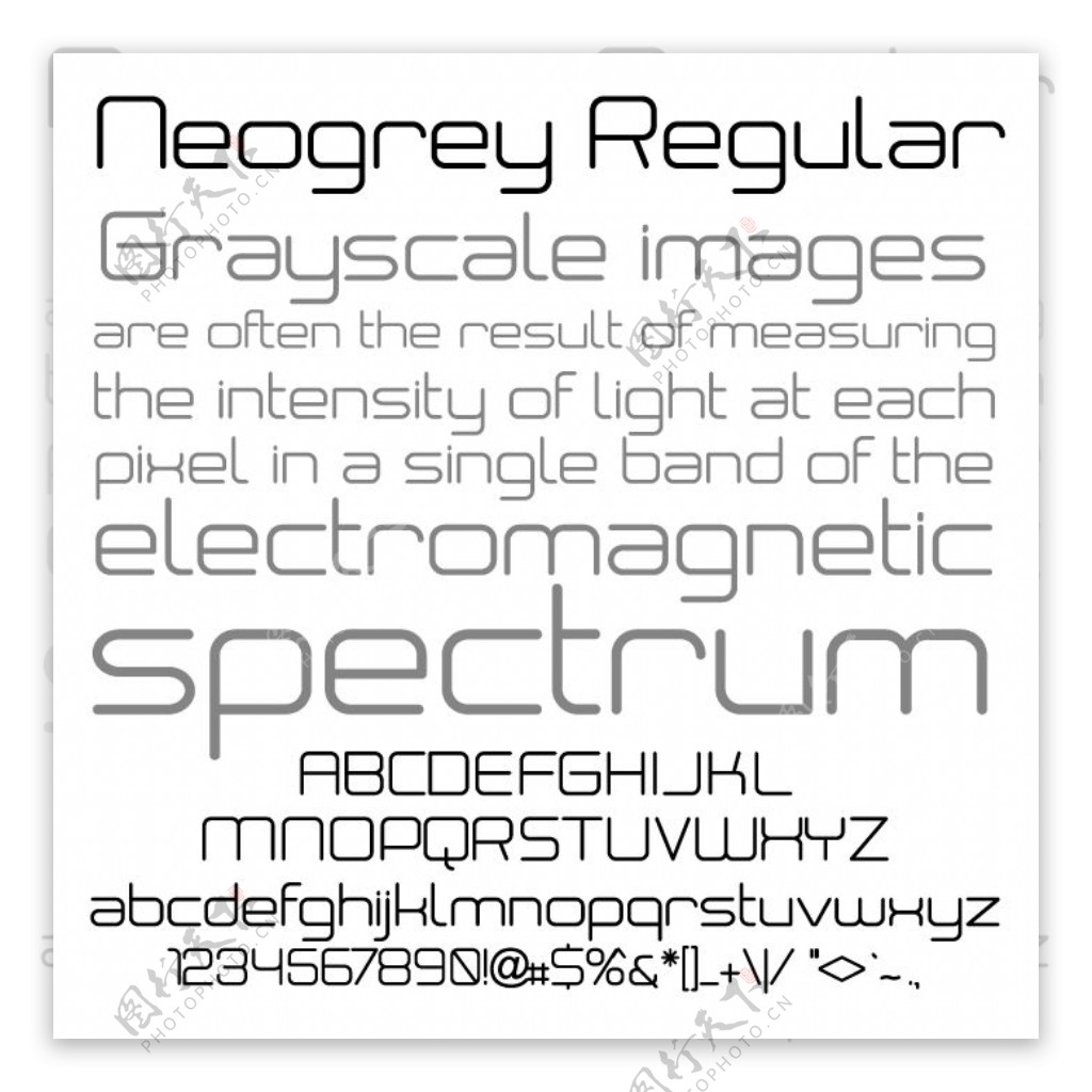neogrey字体图片素材-编号07250204-图行天下