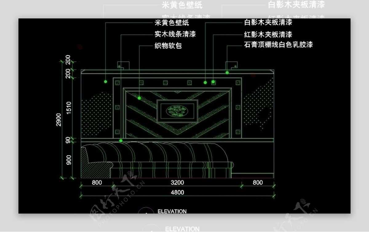 KTV包厢CAD设计素材图片素材-编号09139304-图行天下