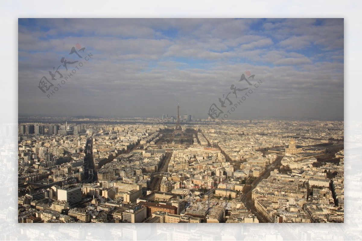 欧洲风景埃菲尔铁塔图片素材-编号10350584-图行天下