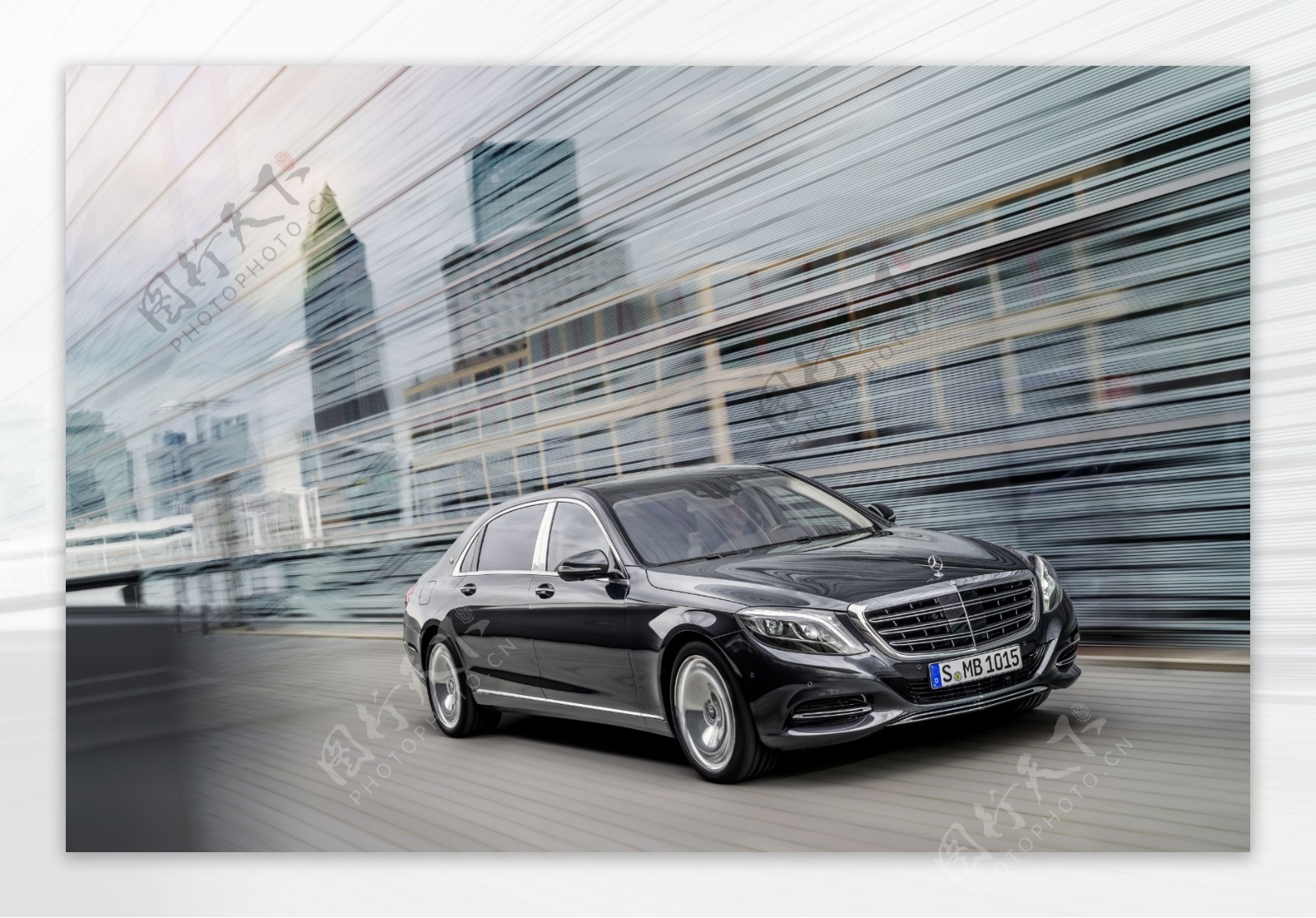 奔驰S600图片素材-编号11971724-图行天下
