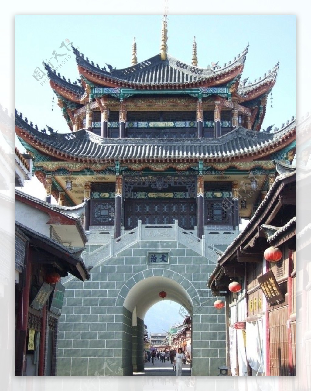 会理凌霄楼图片素材-编号12627134-图行天下