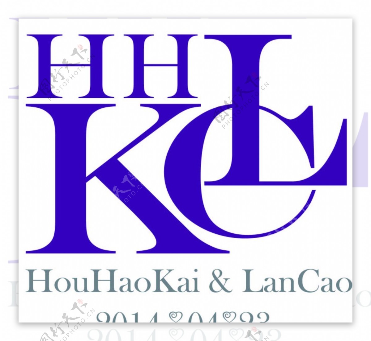 婚礼logo图片素材-编号12728734-图行天下