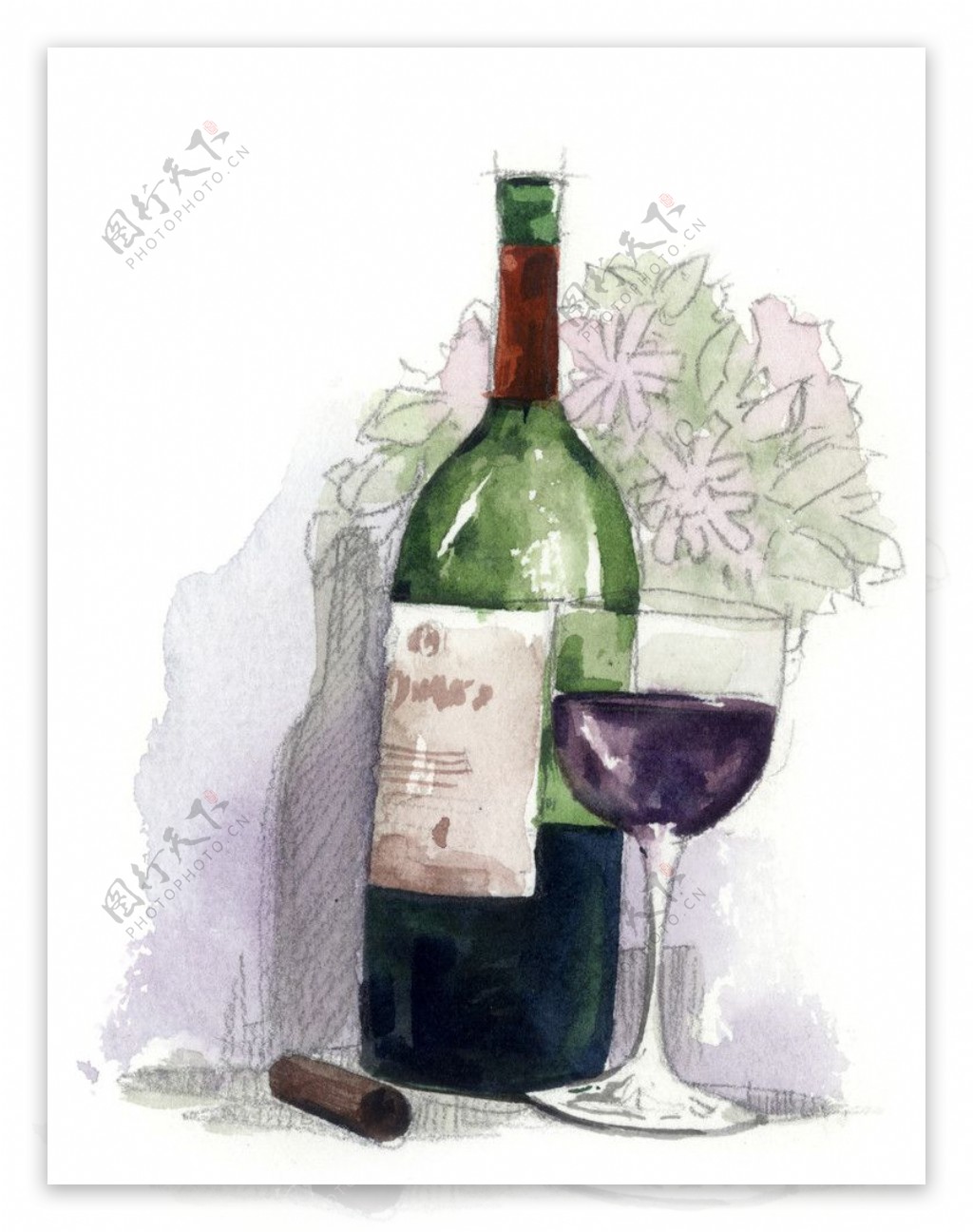 淡彩小品图片素材-编号12735504-图行天下