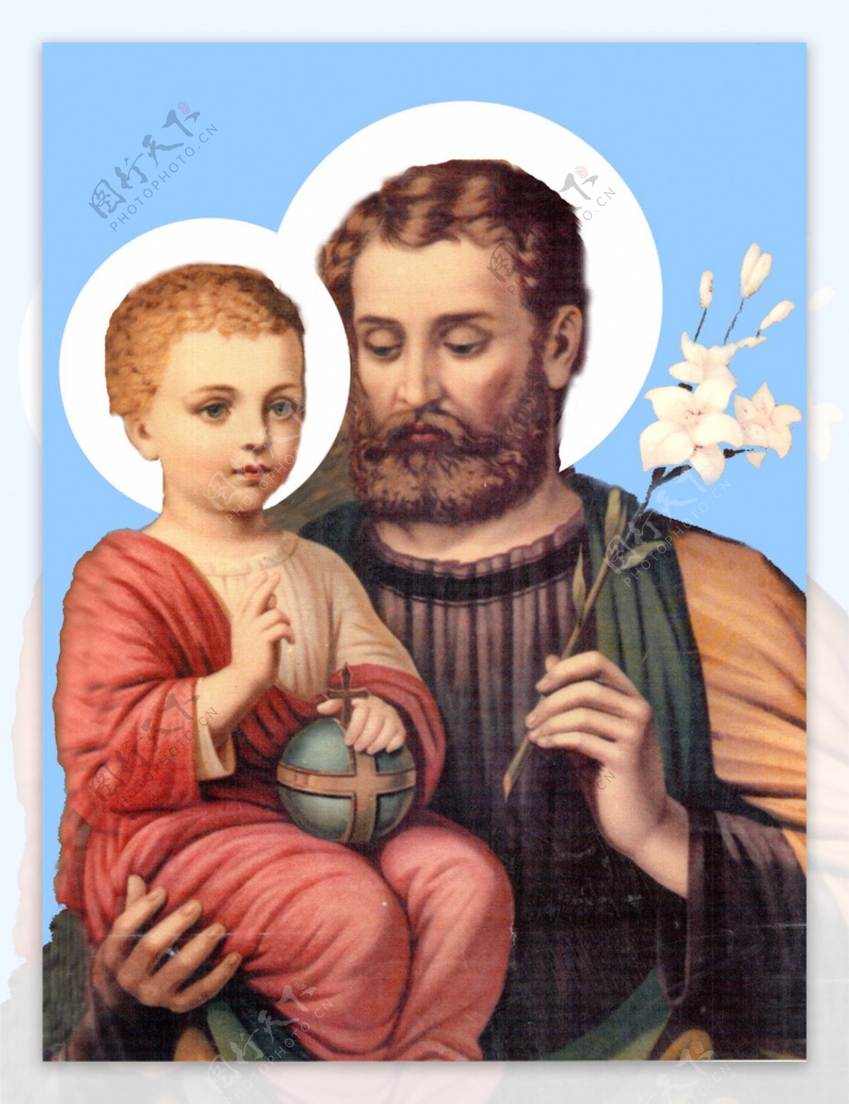 天主教圣像图片素材-编号13071844-图行天下