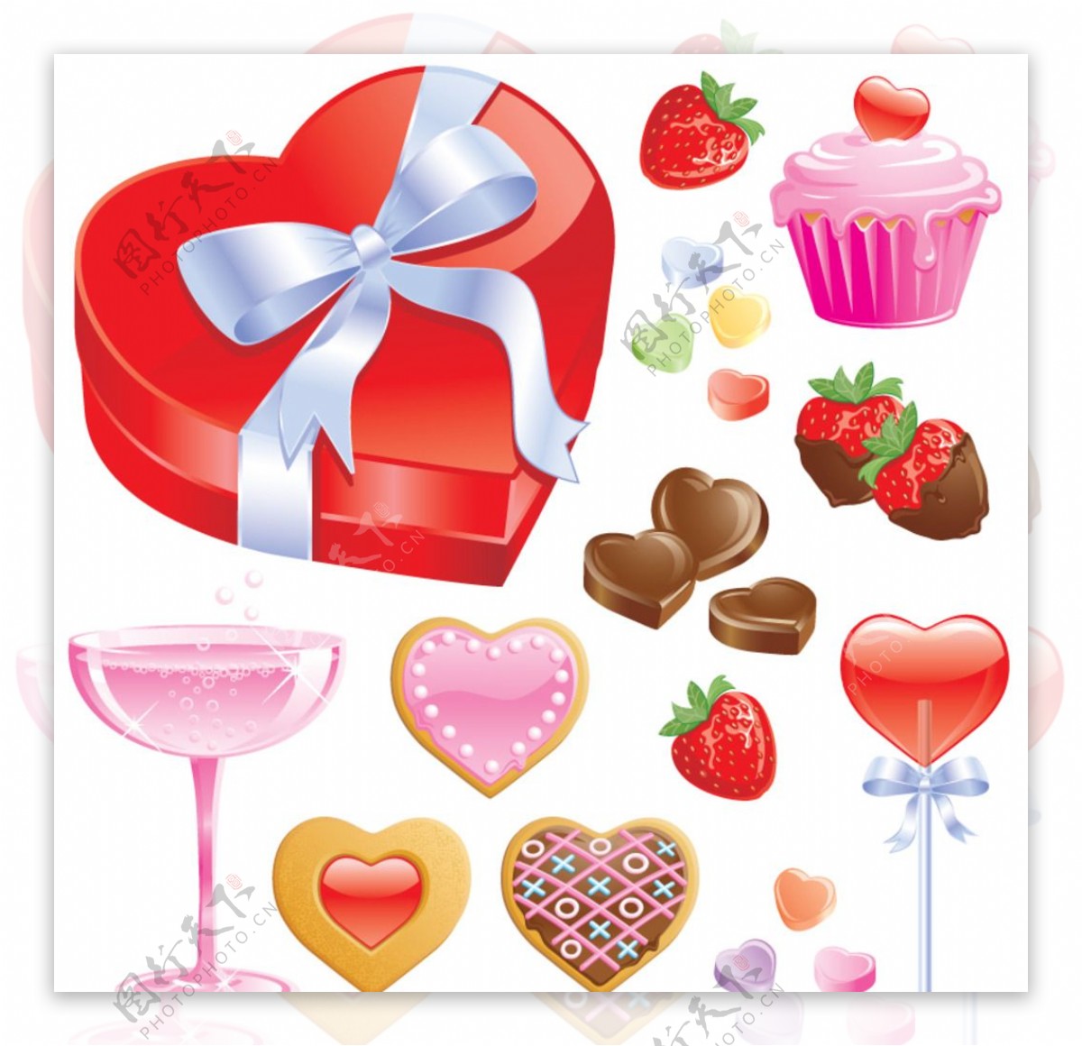 情人节设计素材图片素材-编号13232434-图行天下