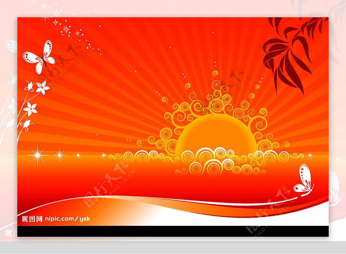 太阳背景图片素材-编号13567584-图行天下