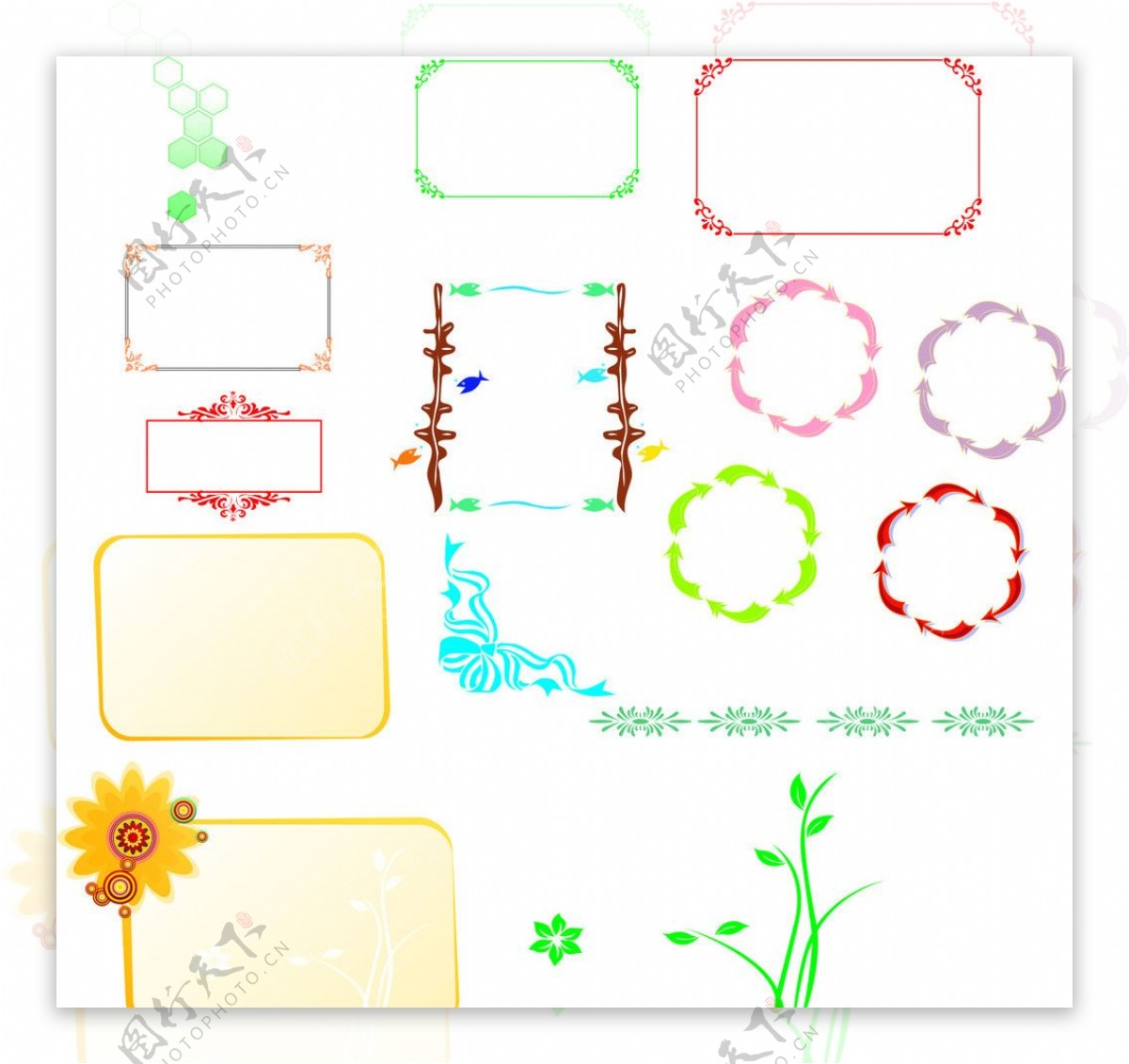 花边素材图片素材-编号14391534-图行天下