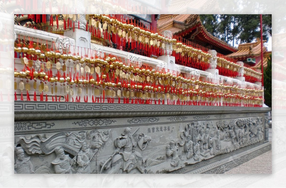 台湾日月潭风景区文武庙图片素材-编号15567924-图行天下