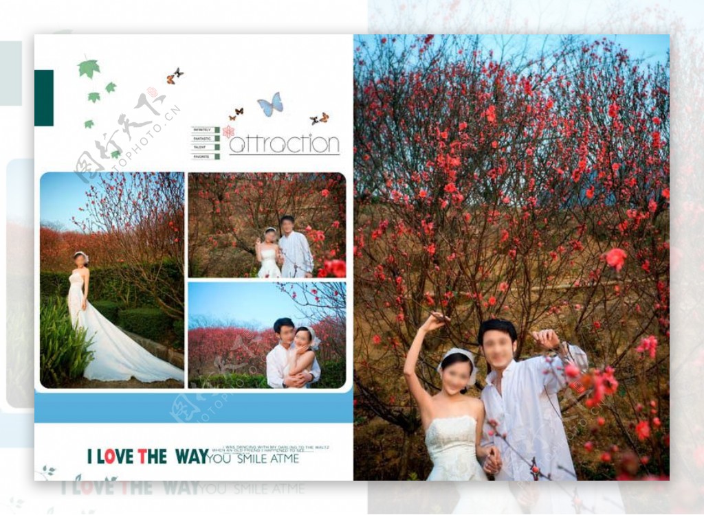 婚纱摄影模板图片素材-编号15821754-图行天下