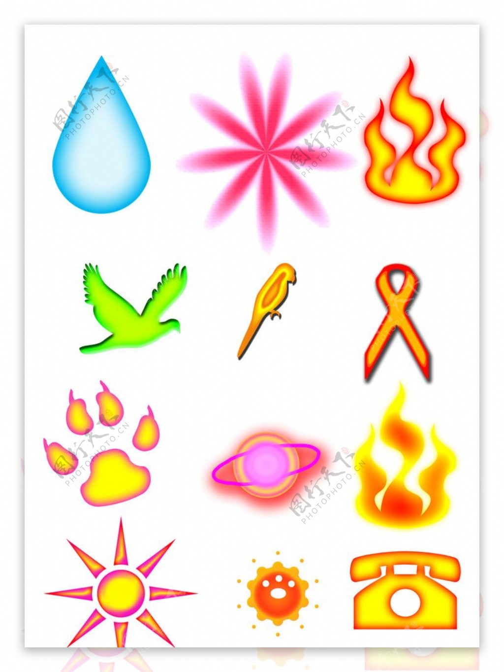 卡通图案图片素材-编号18309894-图行天下