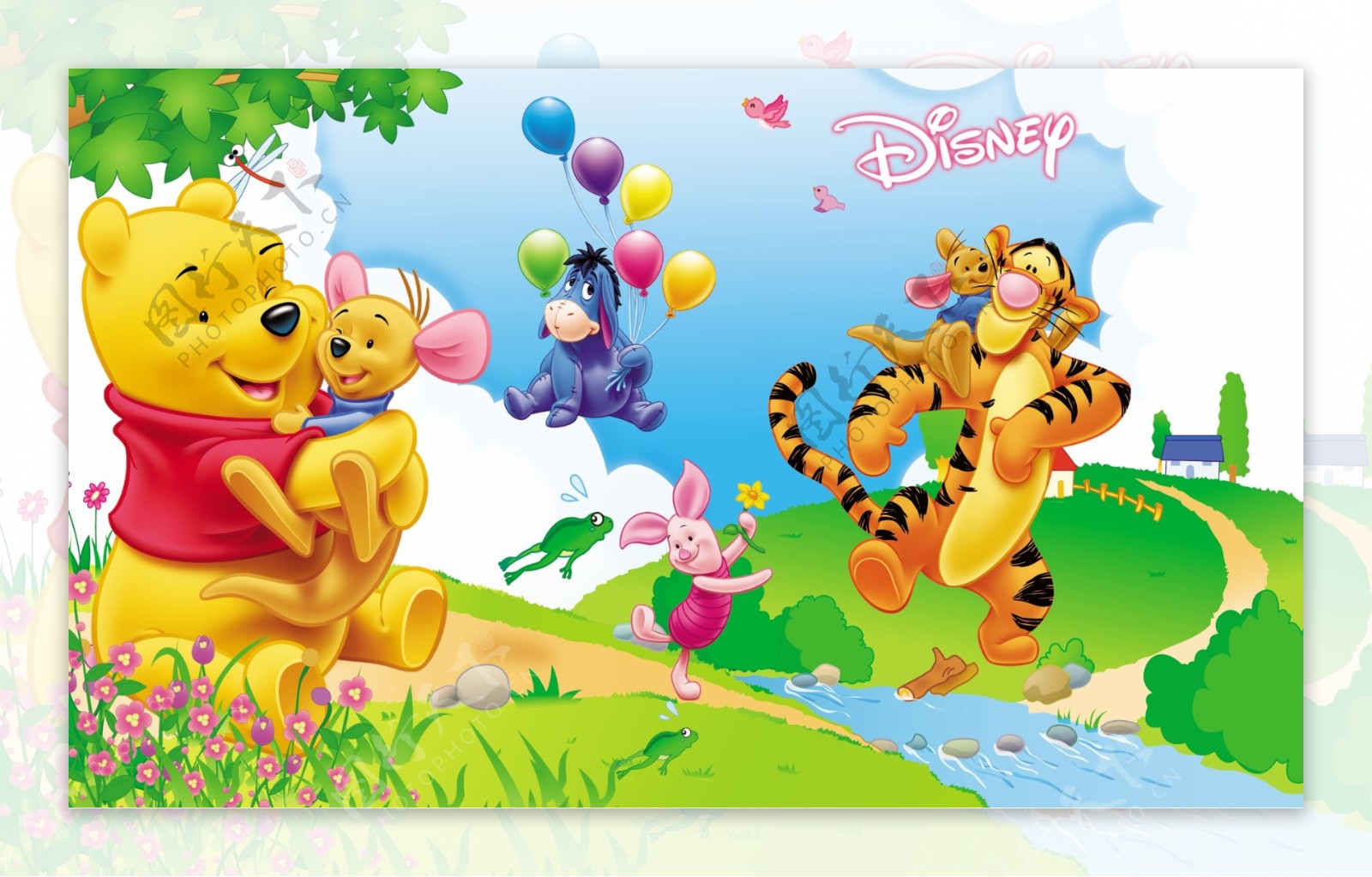 维尼熊和跳跳虎图片素材-编号19291574-图行天下