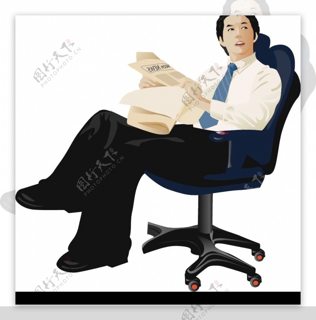 上班一族0170图片素材-编号20534714-图行天下