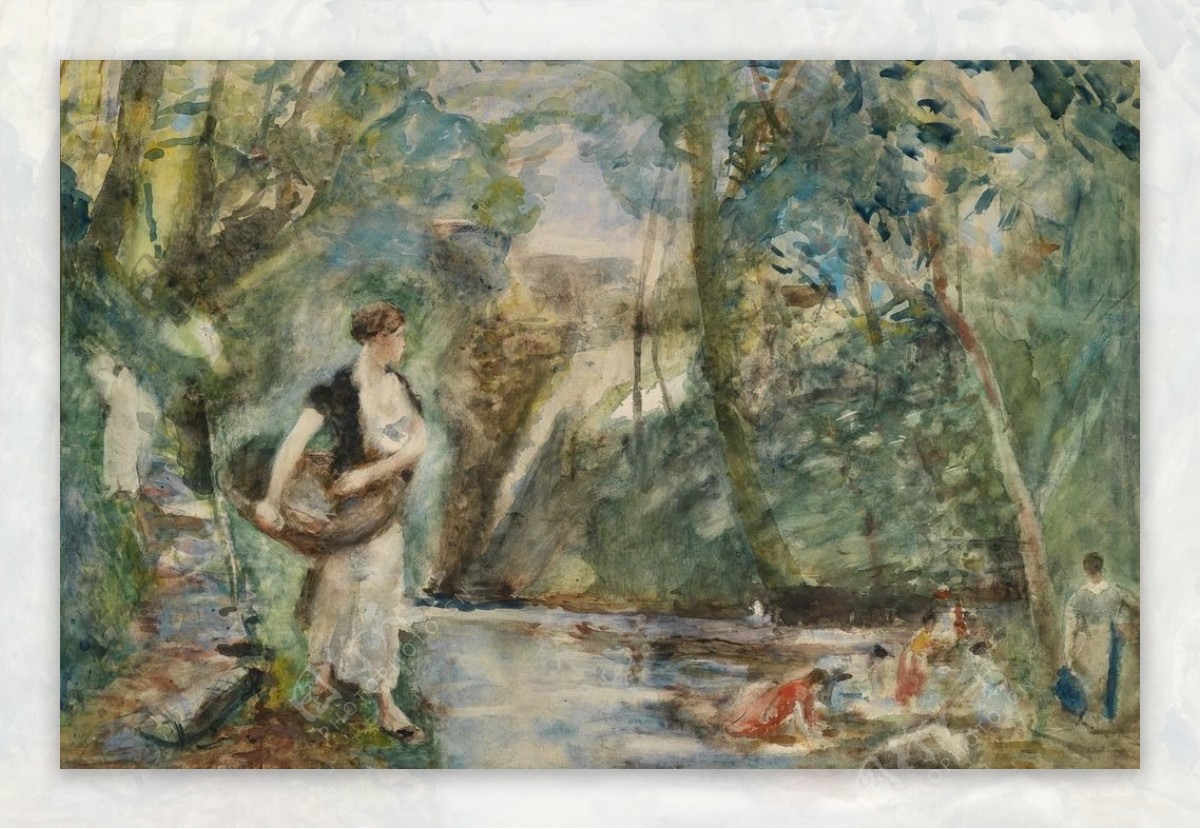 欧洲风景油画图片素材-编号22820694-图行天下