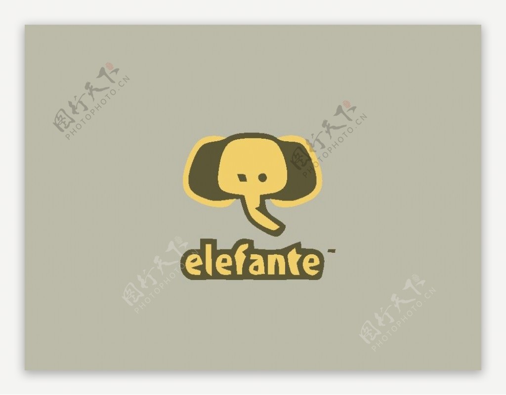 大象logo图片素材-编号23412954-图行天下