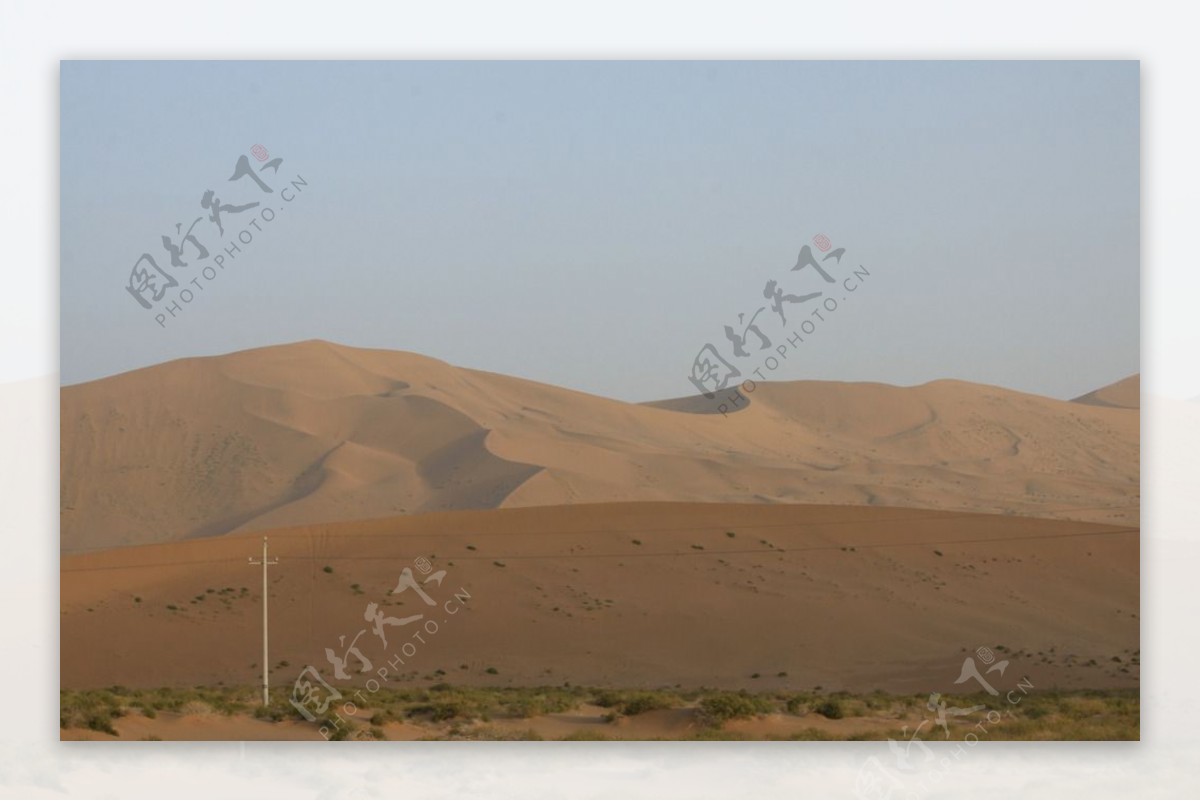 戈壁滩风光图片素材-编号24076284-图行天下