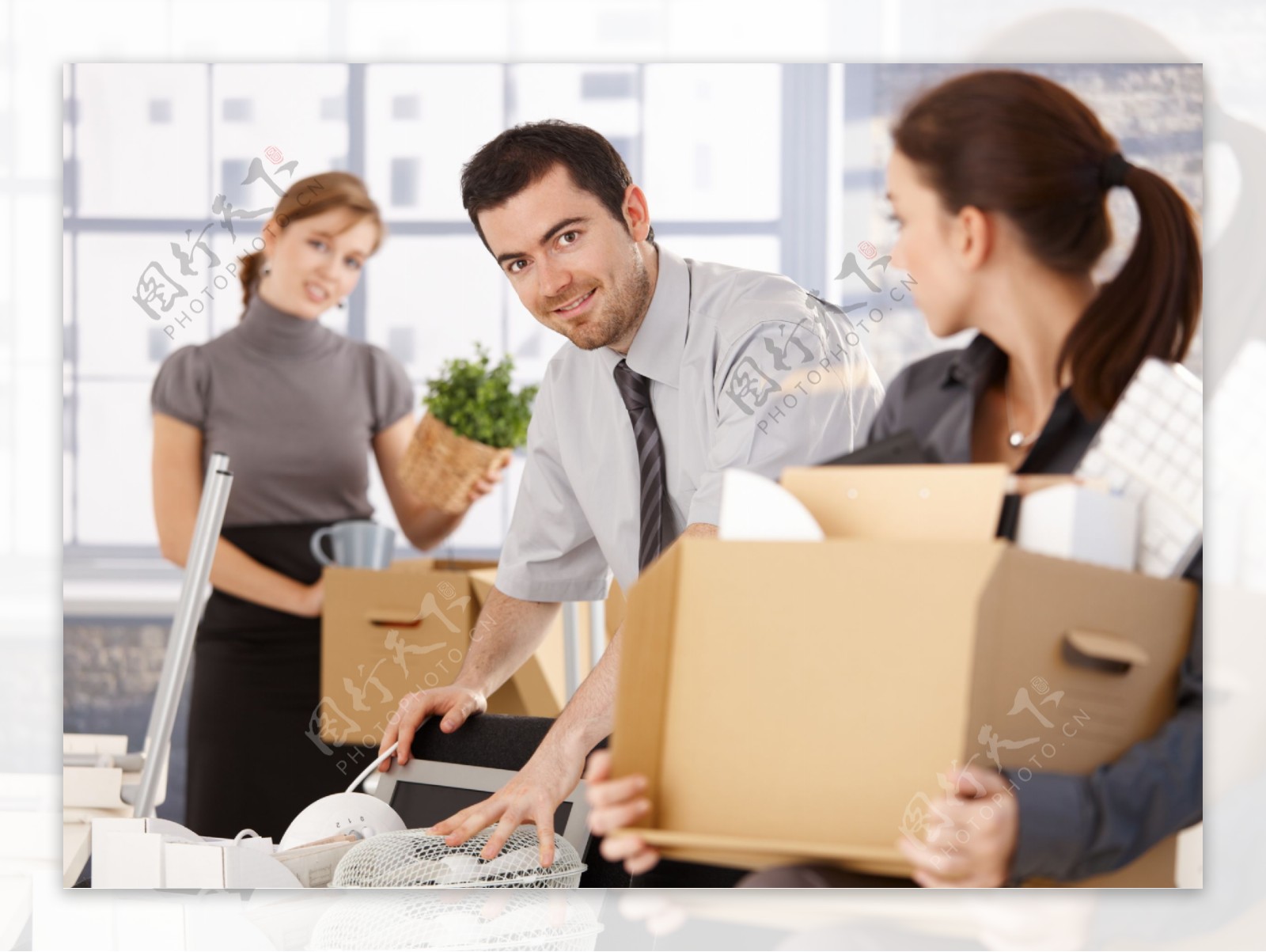 办公室的职业人物图片素材-编号25889654-图行天下