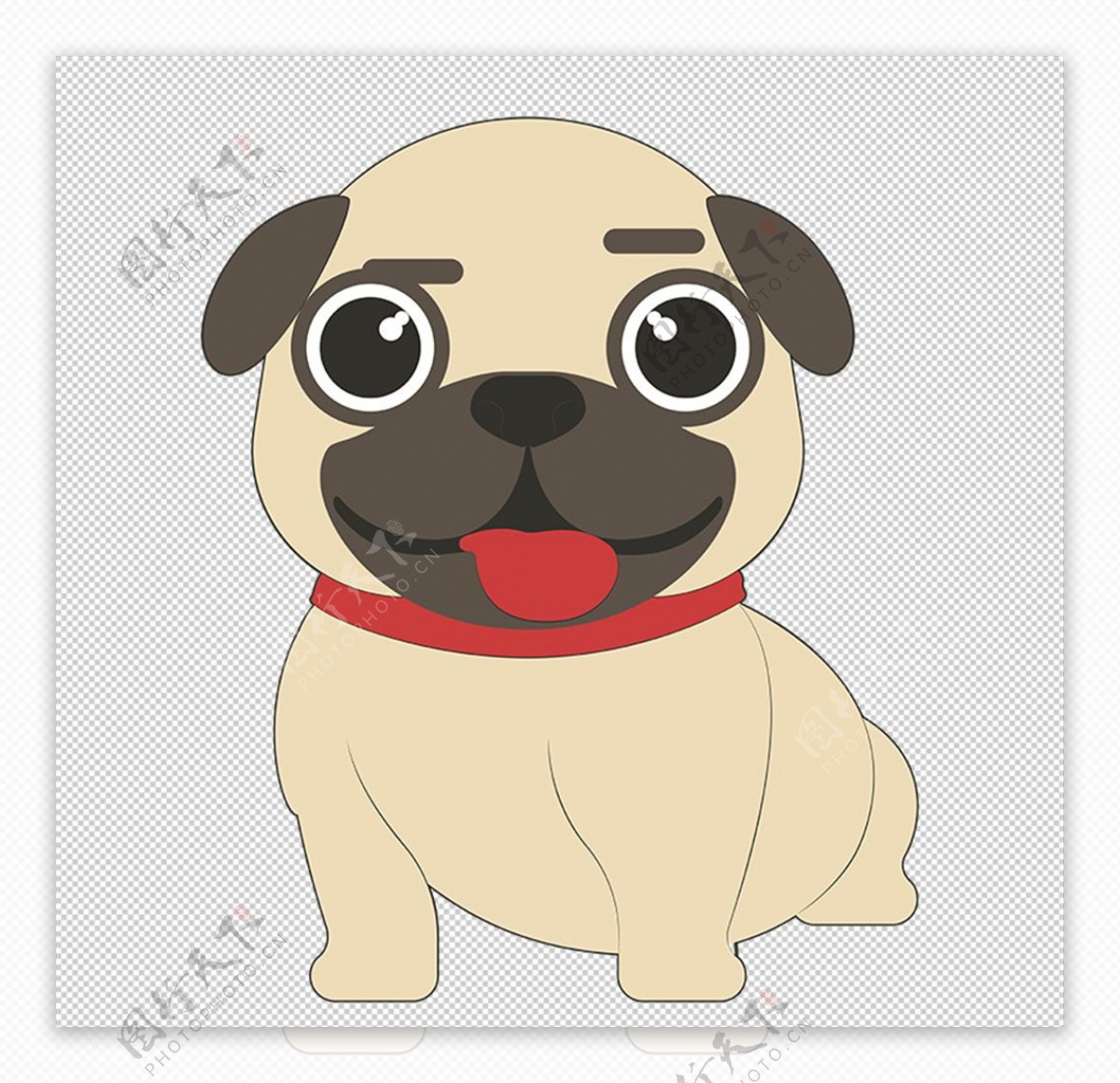 卡通狗图片素材-编号30053664-图行天下