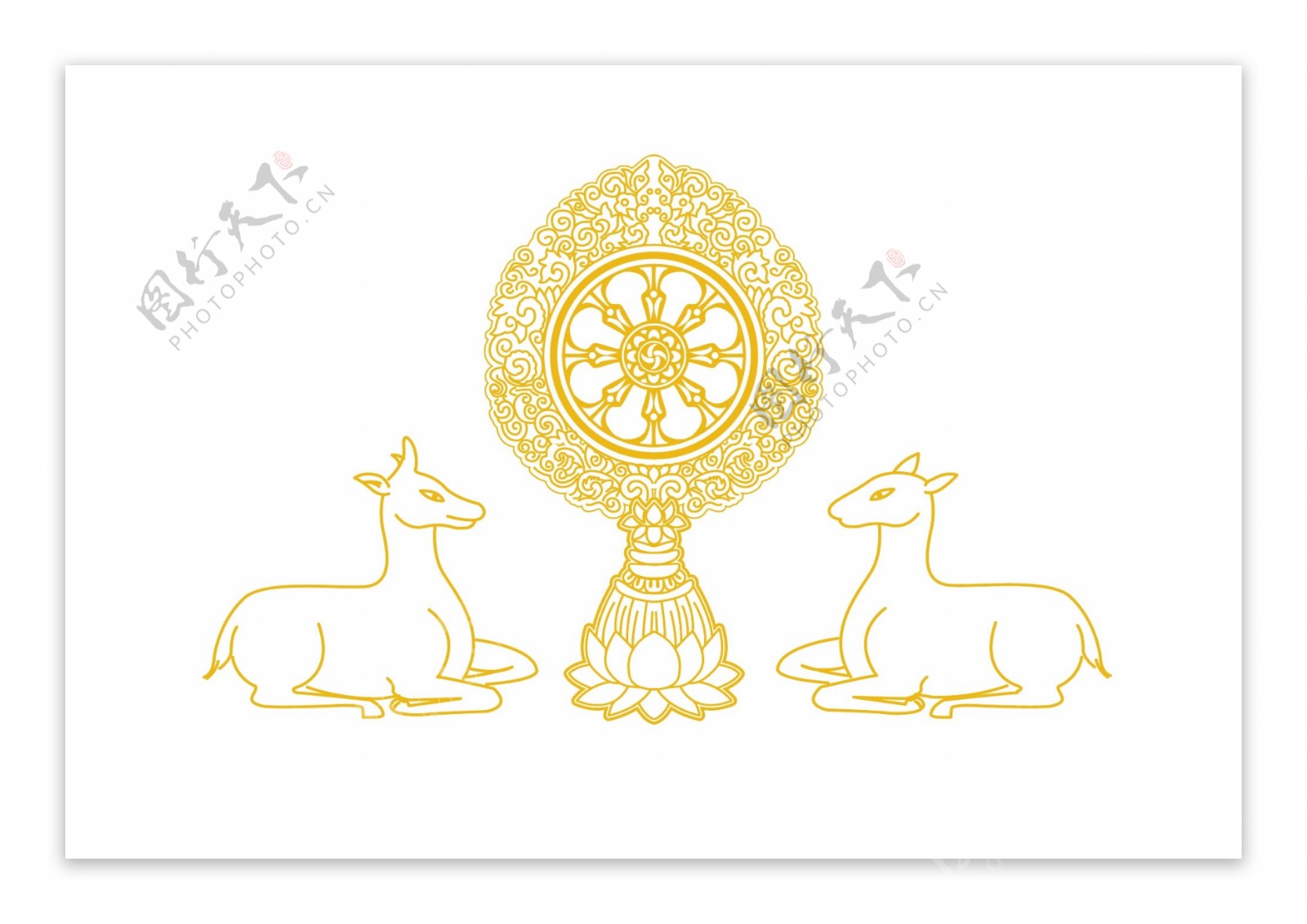 藏传佛教法器之图片素材-编号33008394-图行天下